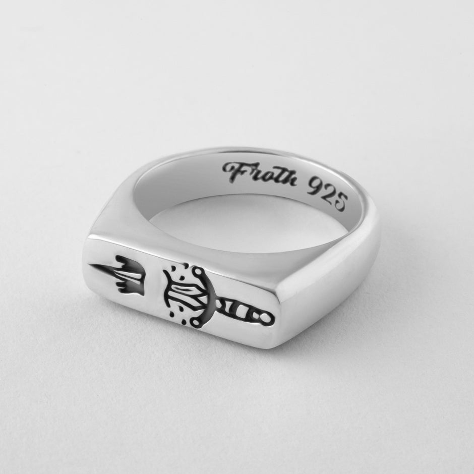 Froth Collection - Sterling Silver Rings + Pendants + Chains